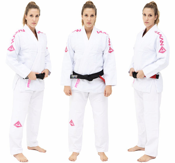WOMEN'S VIPER SFC PRO Limited Edition Gi (White/Pink) - Vulkan ...