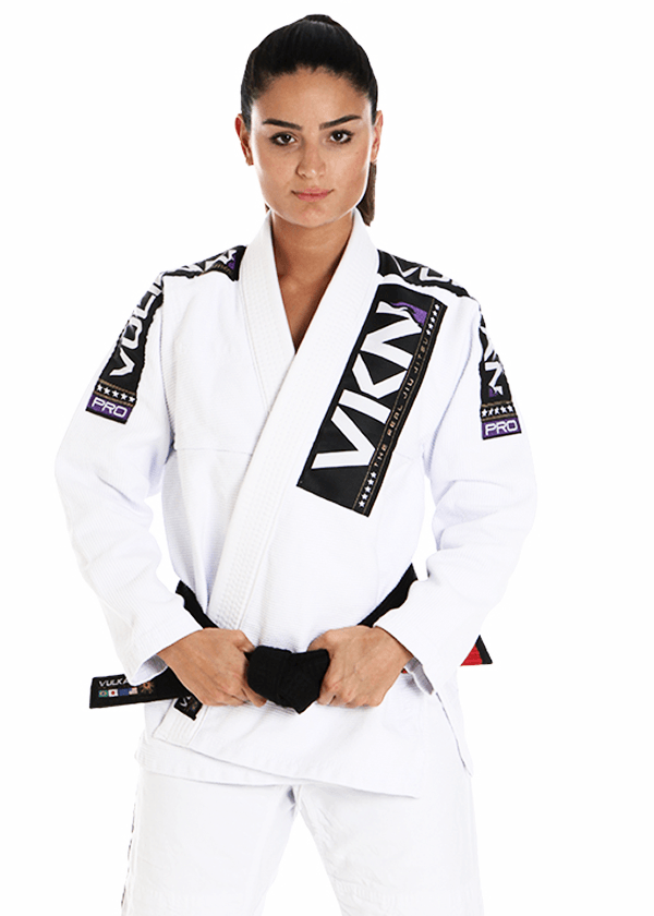 WOMEN'S VKN PRO LIGHT Jiu Jitsu Gi (White/Purple) - Vulkan ...